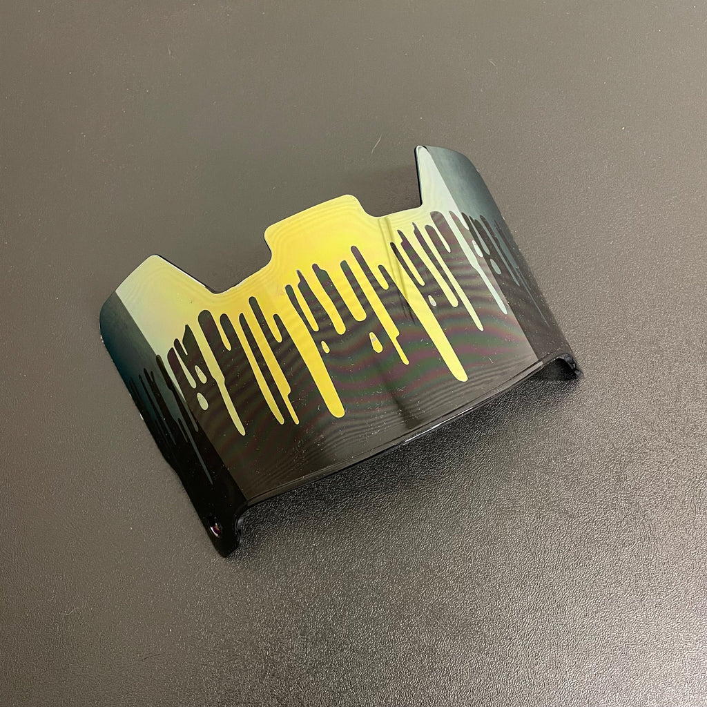 Custom Drip Football Visor | OV1 Anti-Fog SpeedFlex Fit | The Helmet Giant
